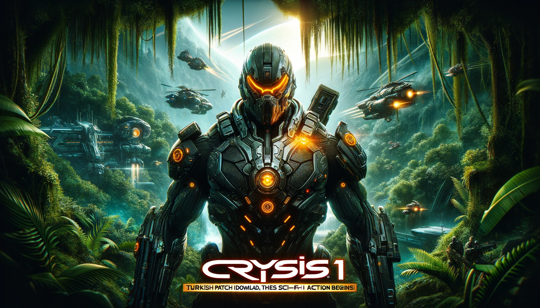 Crysis 1 Türkçe Yama İndir, Bilim Kurgu Aksiyonu Başladı! | Türkçe Yamalık
